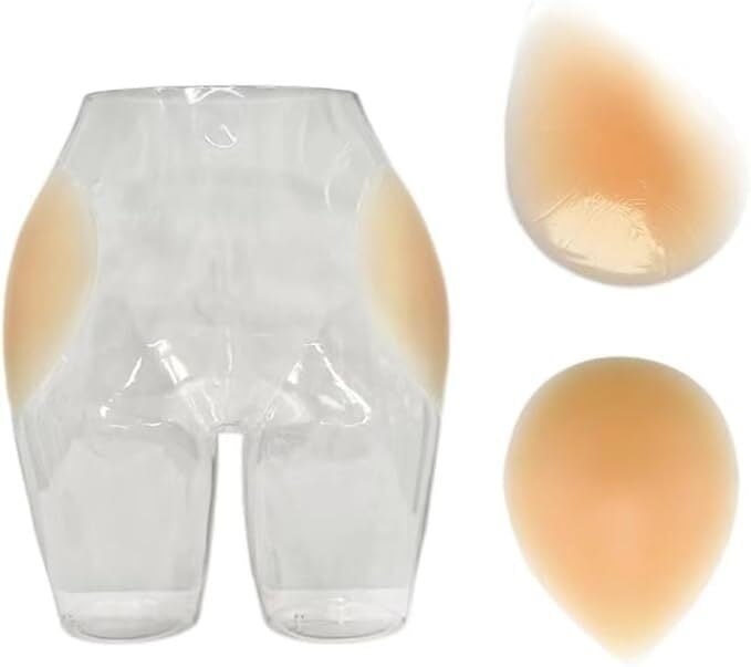 Butt Pads for Women, Silicone Hip Pads, Butt Padded Underwear, Hip ...