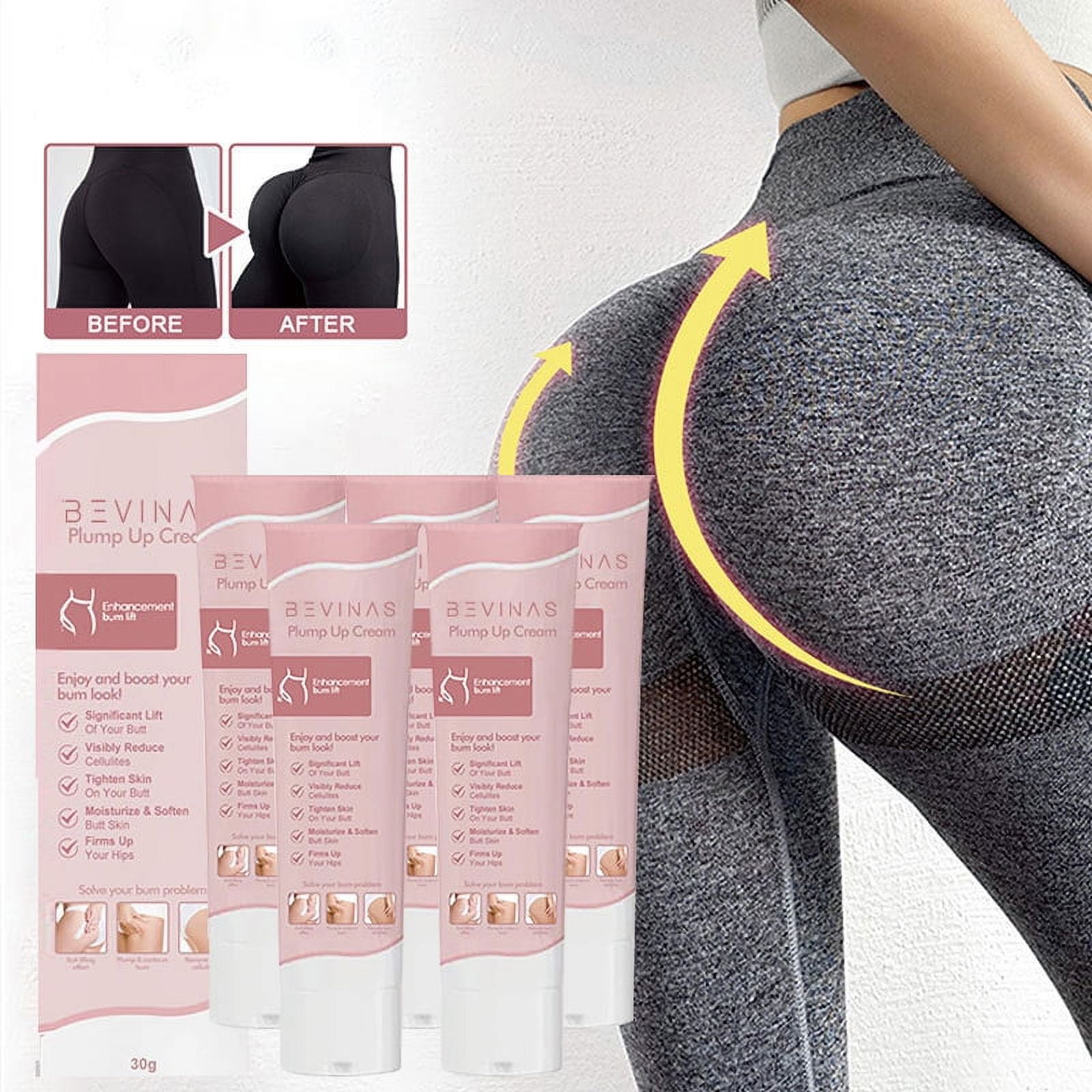 Butt Plumping Cream for Thighs and Butt,Collagen&Shea butter Bum Cream, Lift, Firm, and Reduce ...