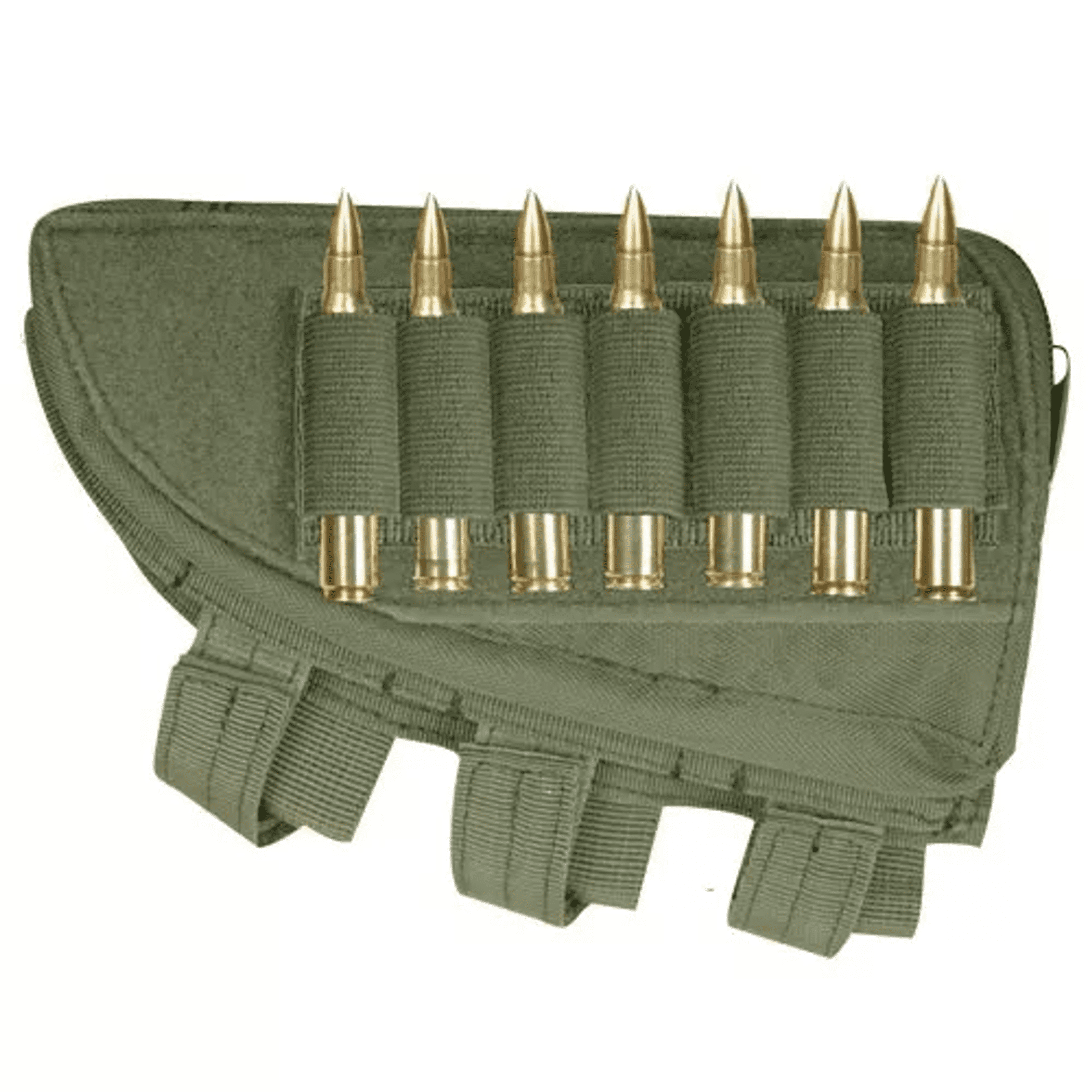 Butt Stock Cheek Rest - Rifle - Left - Olive Drab [ 8" x 4 1/2" Olive ...
