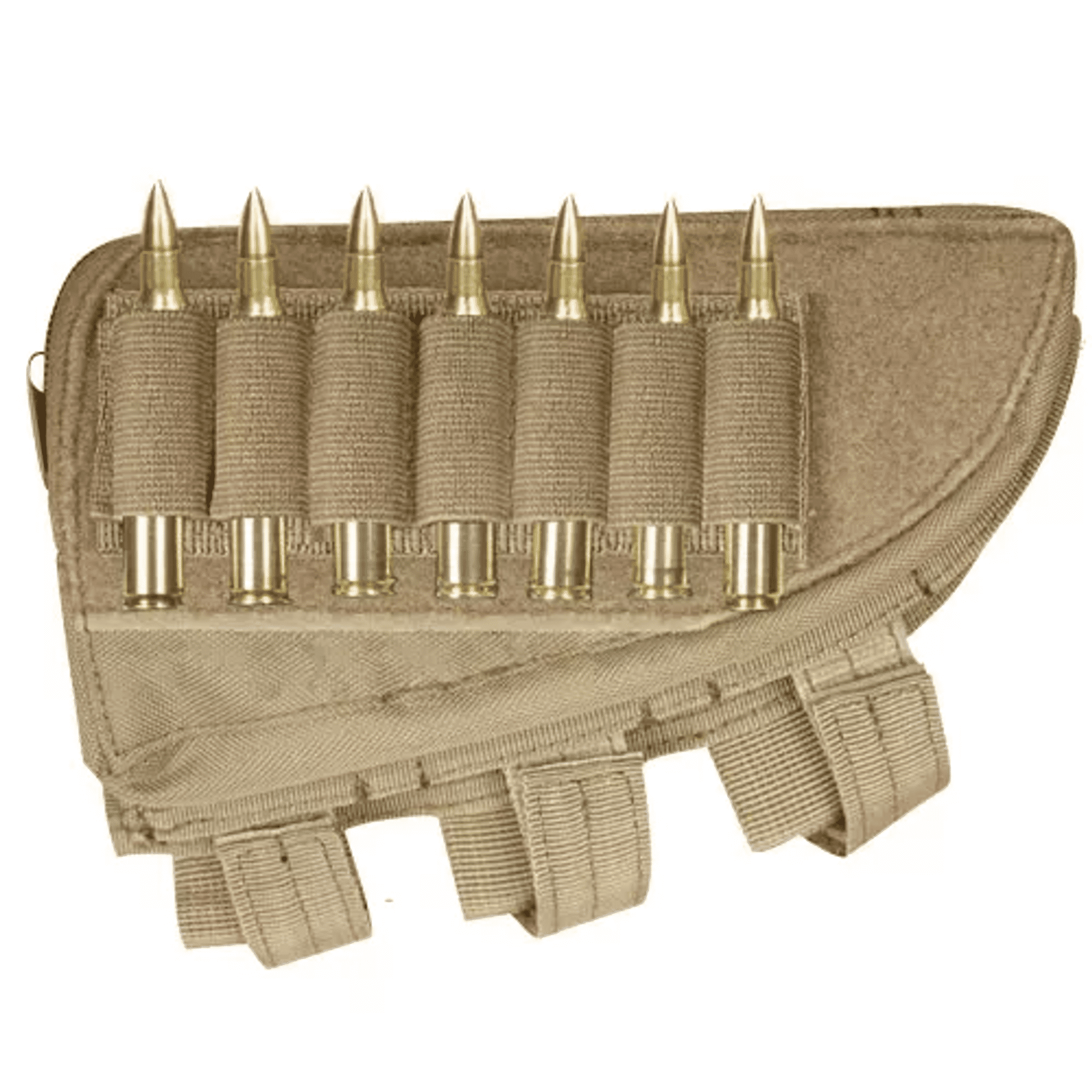 Butt Stock Cheek Rest - Rifle - Right - Coyote [ 8" x 4 1/2" Coyote ...