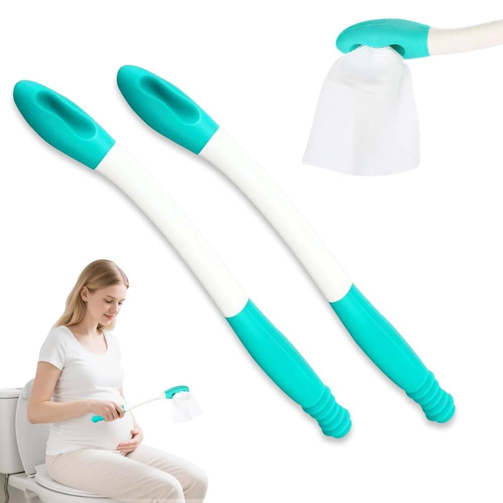 Butt Wiper Tool for Men and Women,Long Reach Comfort Toilet Aids for ...