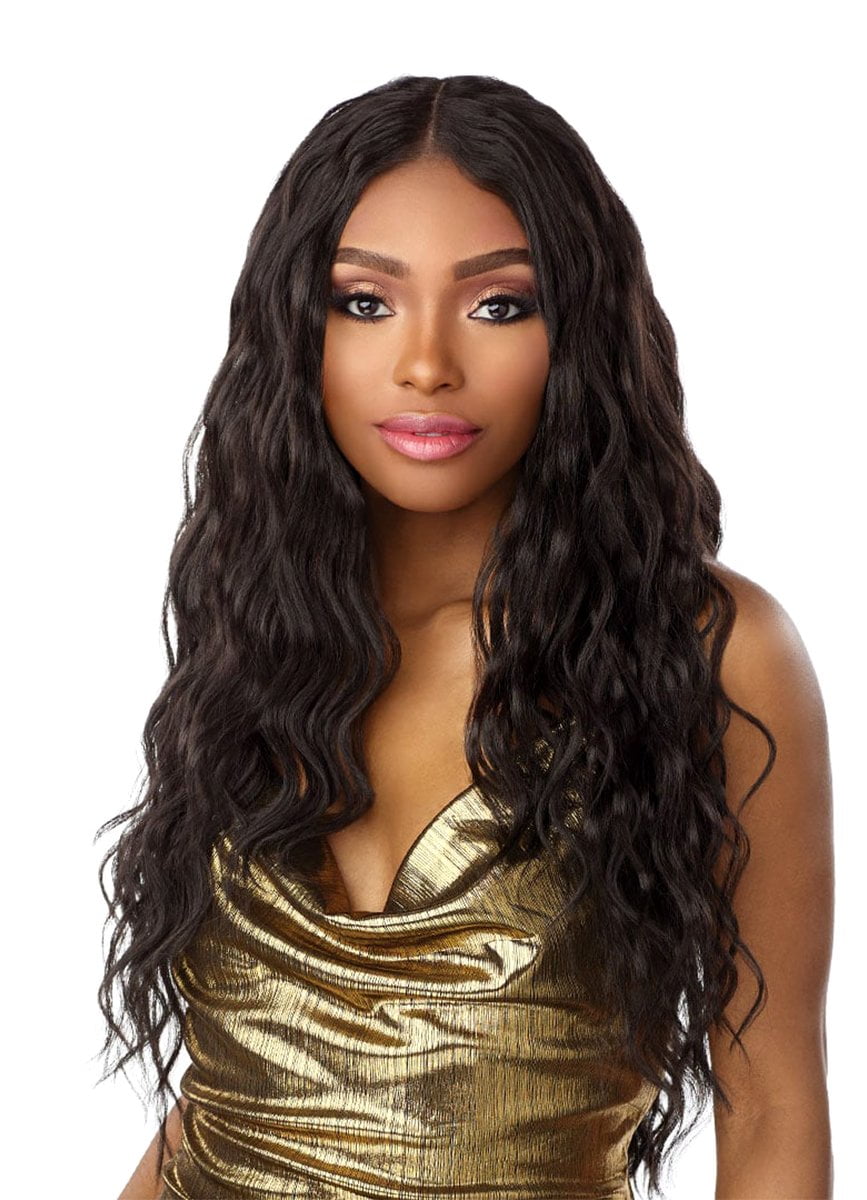 Butta Lace Wig Unit 43 100% Premium Fiber By SENSATIONNEL (LDB043) Lace ...