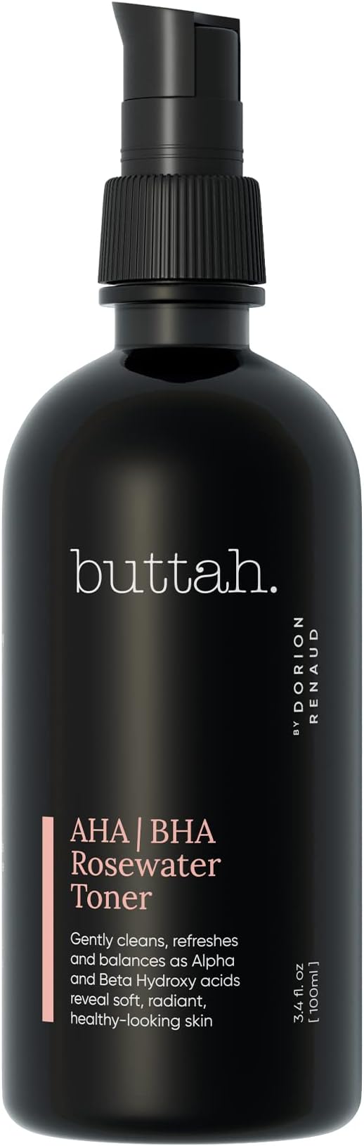 Buttah Skin by Dorion Renaud Buttah Rosewater Toner - AHA/BHA Rose ...