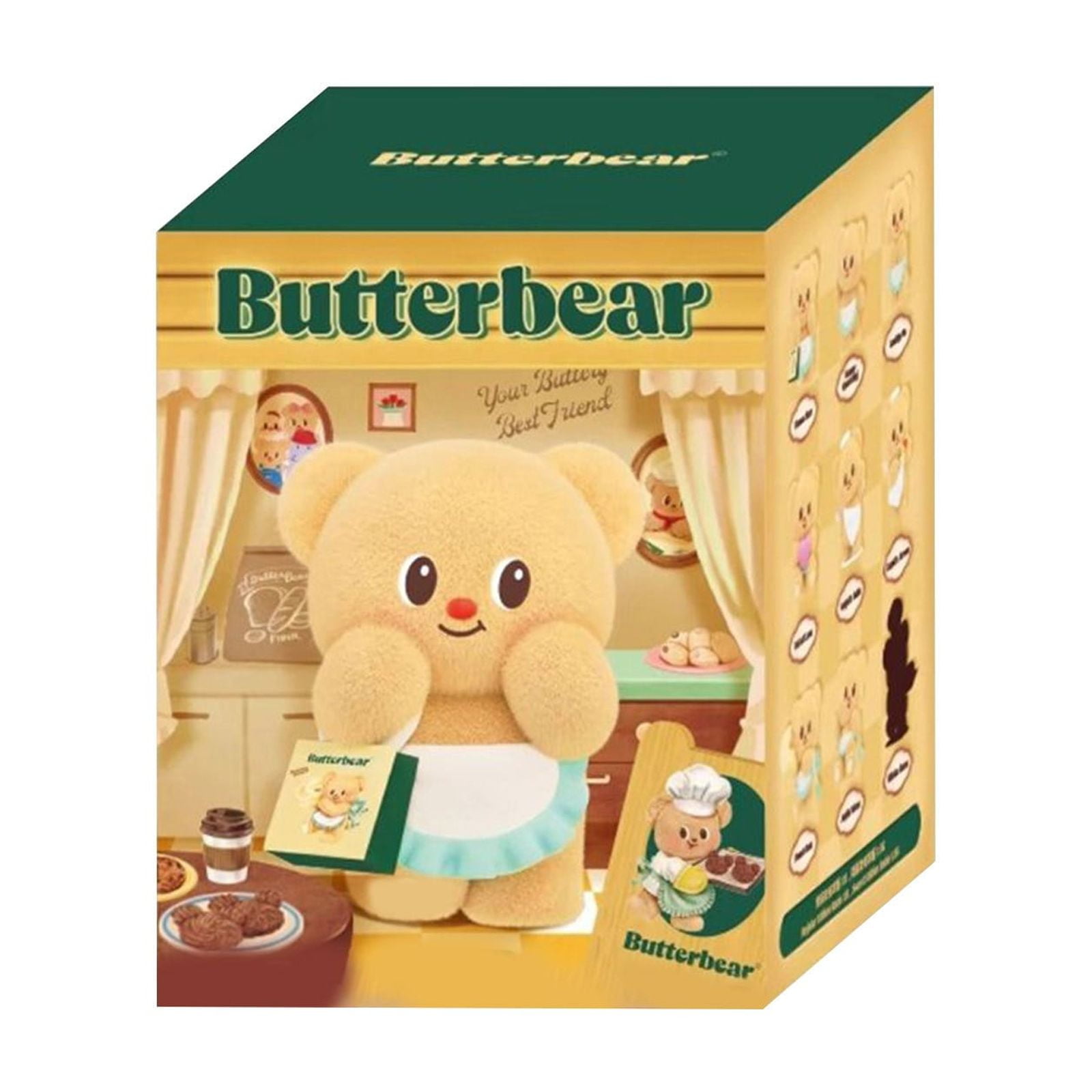 Butter Bear Business Day Series Blind Box Figure With Special Flocking ...