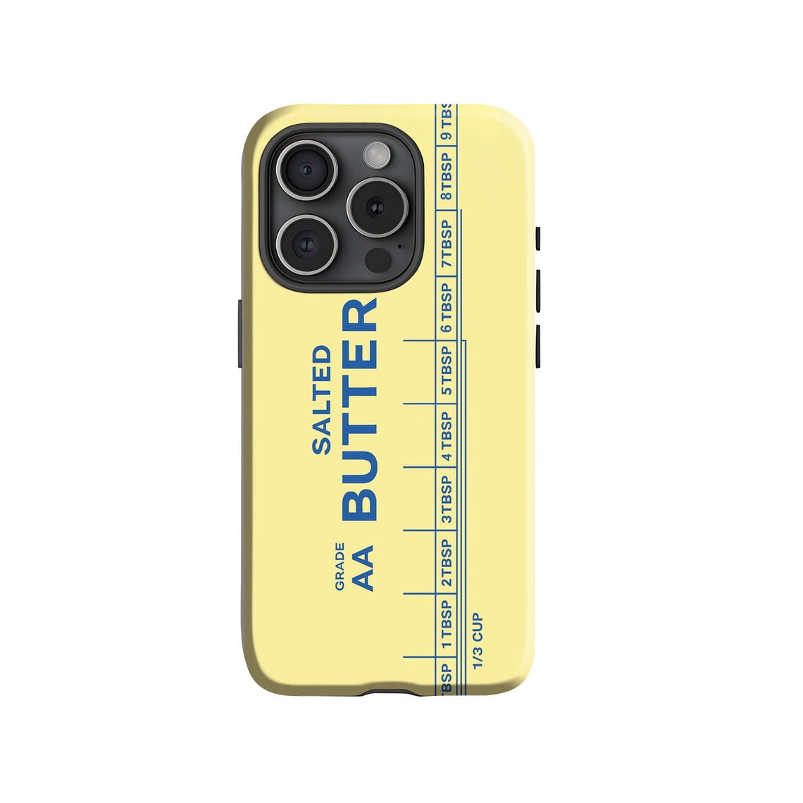 Butter Block Foodie Phone Case Playful Kitchen Retro Art with iPhone 17 ...