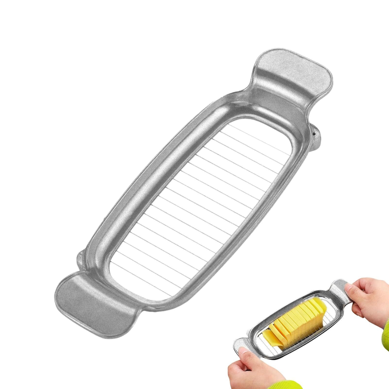 A Butter & Cheese Slice Cutter Stainless Steel Multipurpose Butter and ...