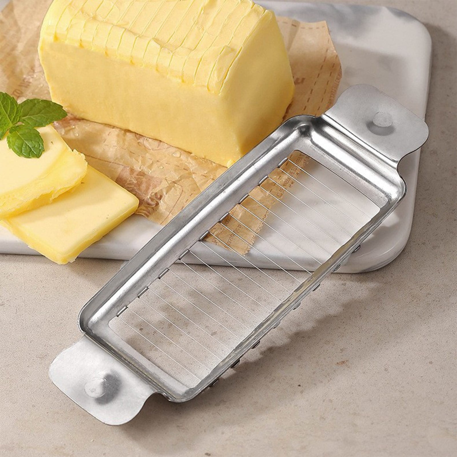 Butter & Cheese Slice Cutter Stainless Steel Multipurpose Butter and ...