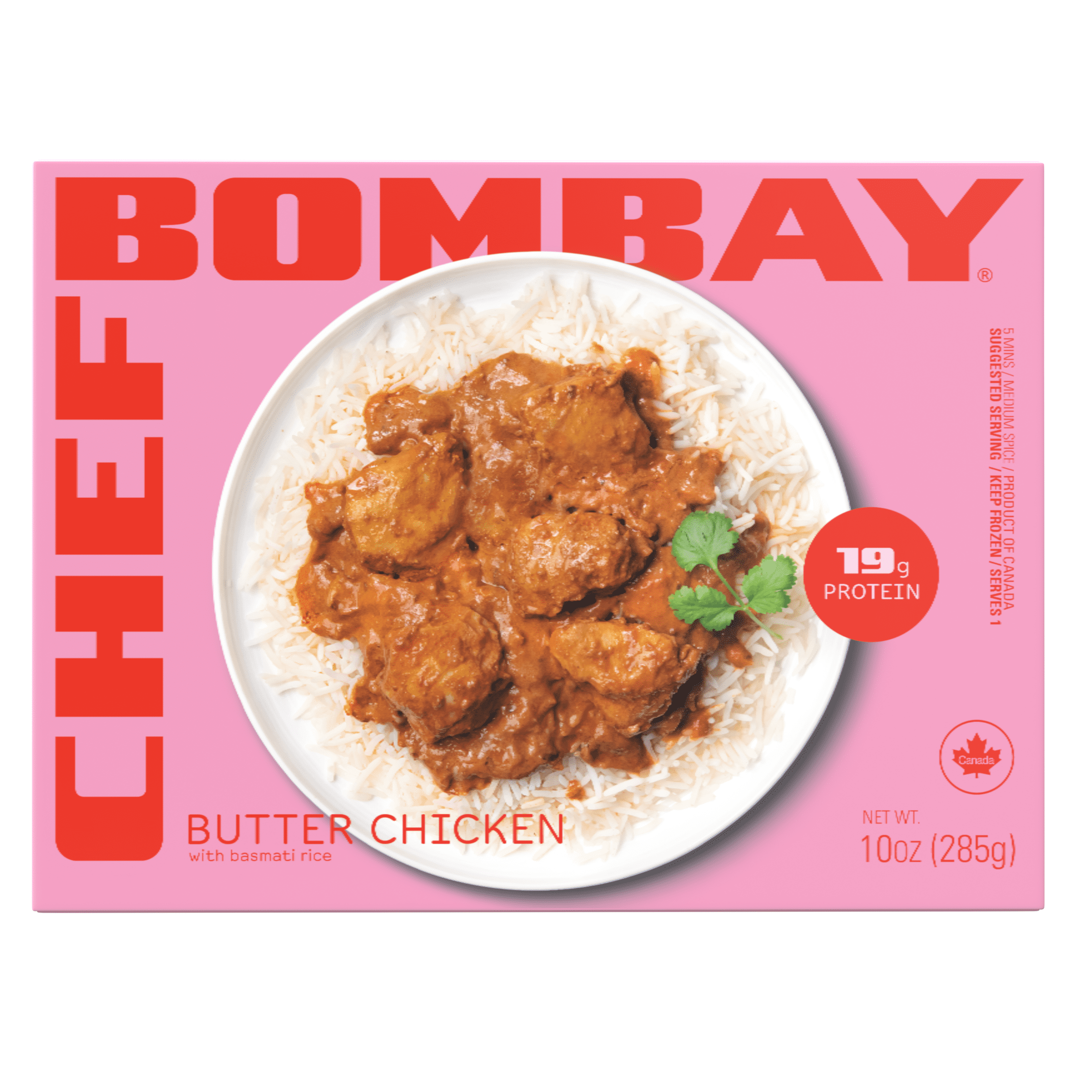 Butter Chicken with Basmati Rice. 10 oz Frozen Meal. Ready to Eat ...