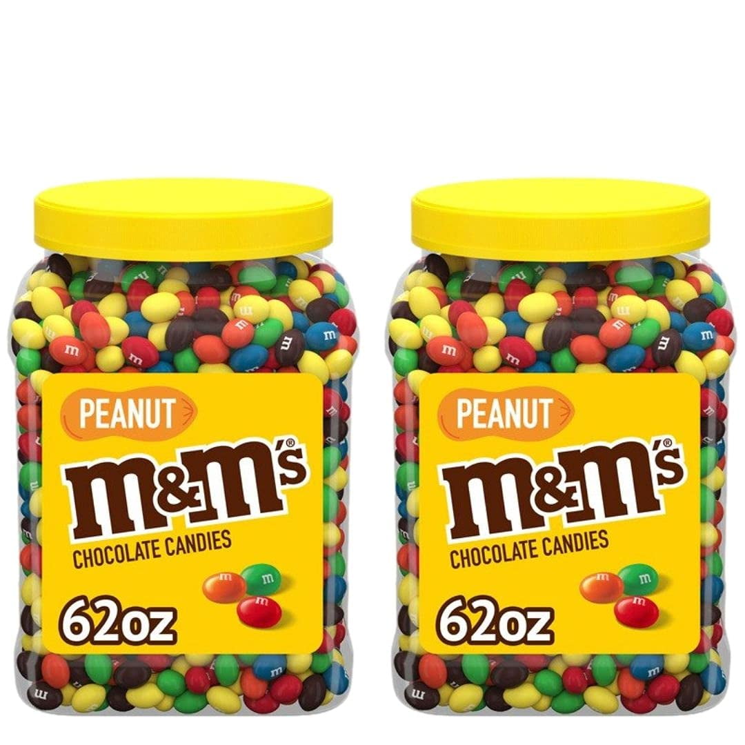 Butter Chocolate Bulk Candy Jar | 62 oz. Each; 124 oz. Total (2 Pack ...