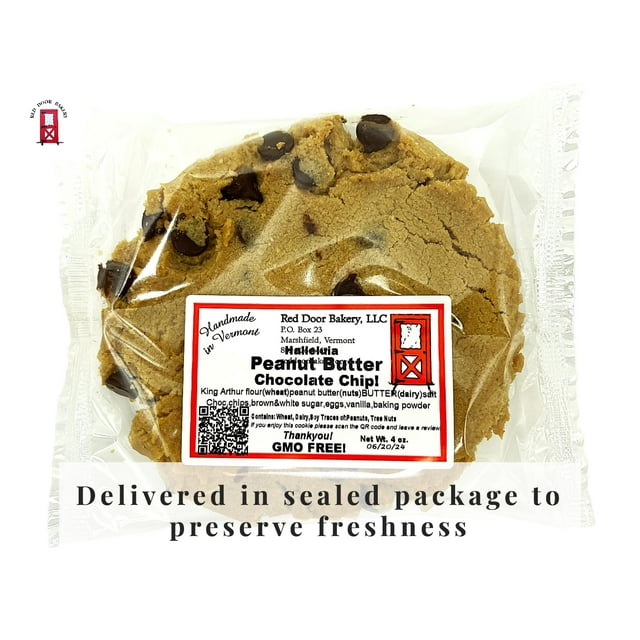 Butter Chocolate Chip Cookie! 3 Large 5 inch Homemade Cookies ...