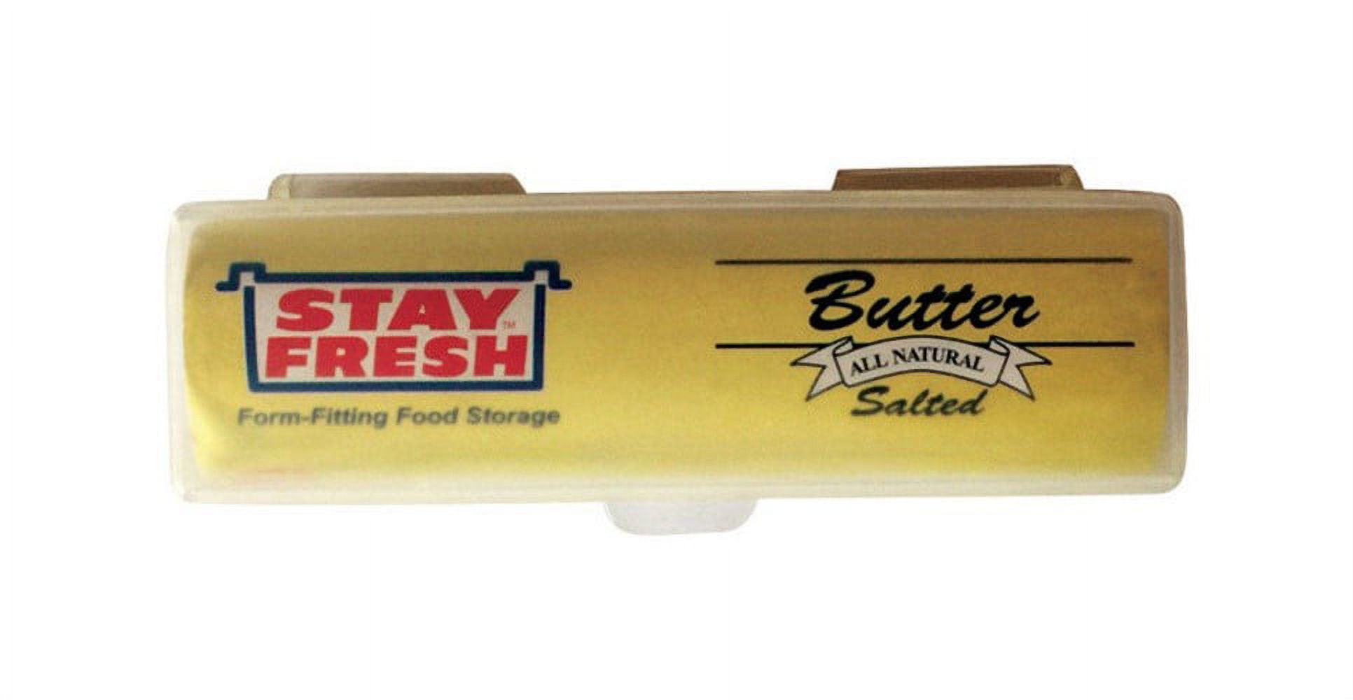 Stay Fresh 7032 Polypropylene Single Stick Butter Container Clear ...