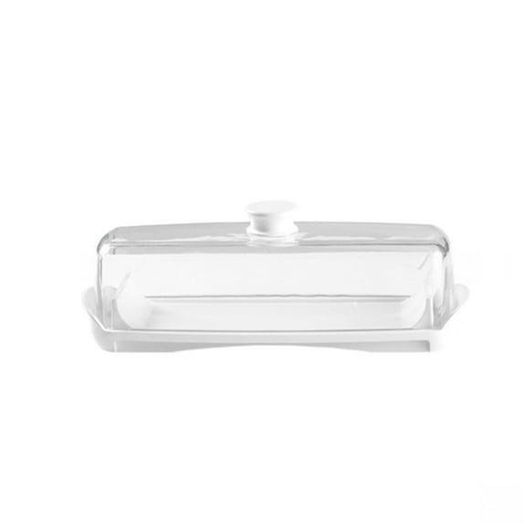 Butter Container with Spoon and Lid Butter Dish with Lid Plastic Holder ...