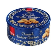 Jacobsens Original Danish Butter Cookies, 2 Pack, 3.53 lb. Premium Tin ...
