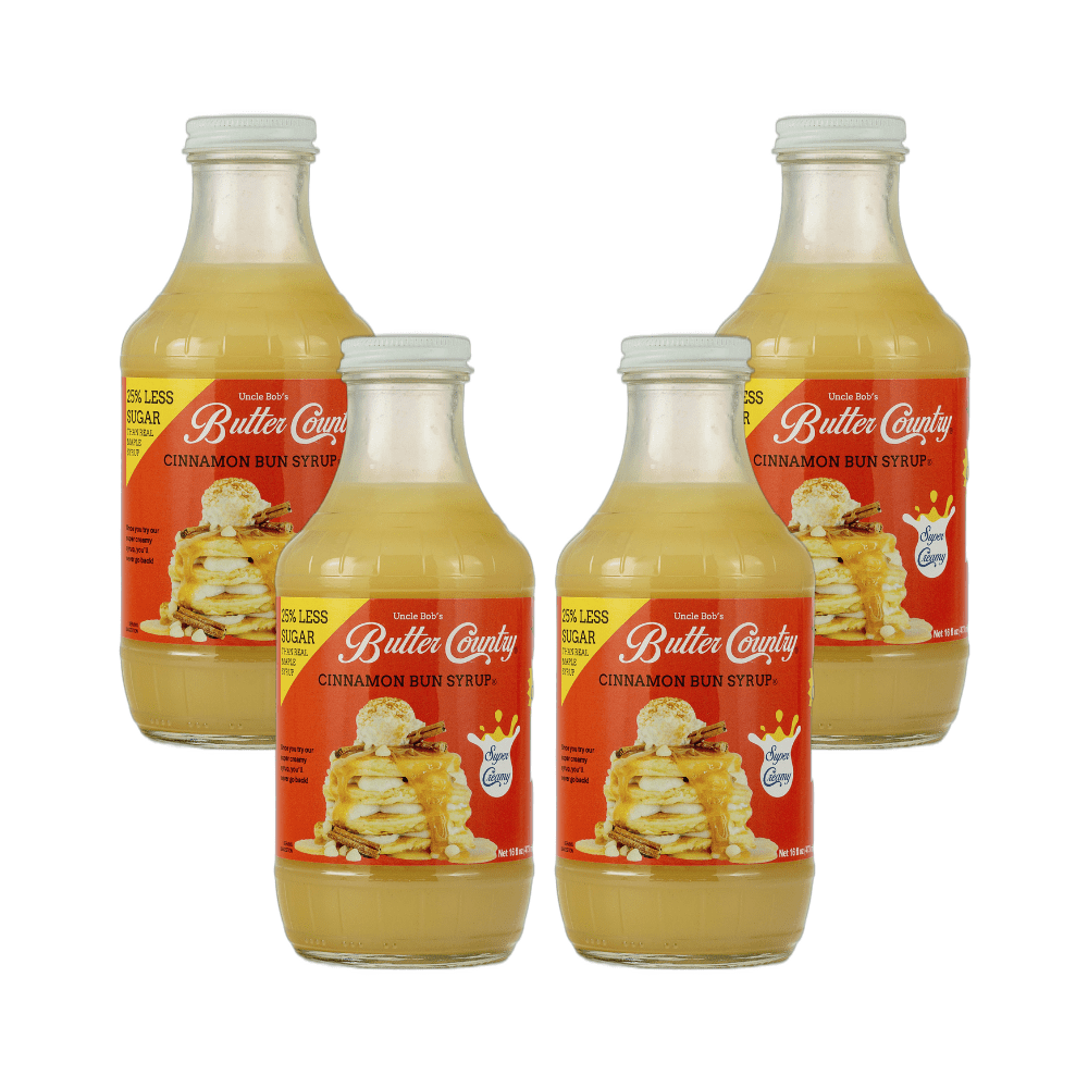 Butter Country Rich and Creamy Buttermilk Syrup | Cinnamon Bun Flavor ...