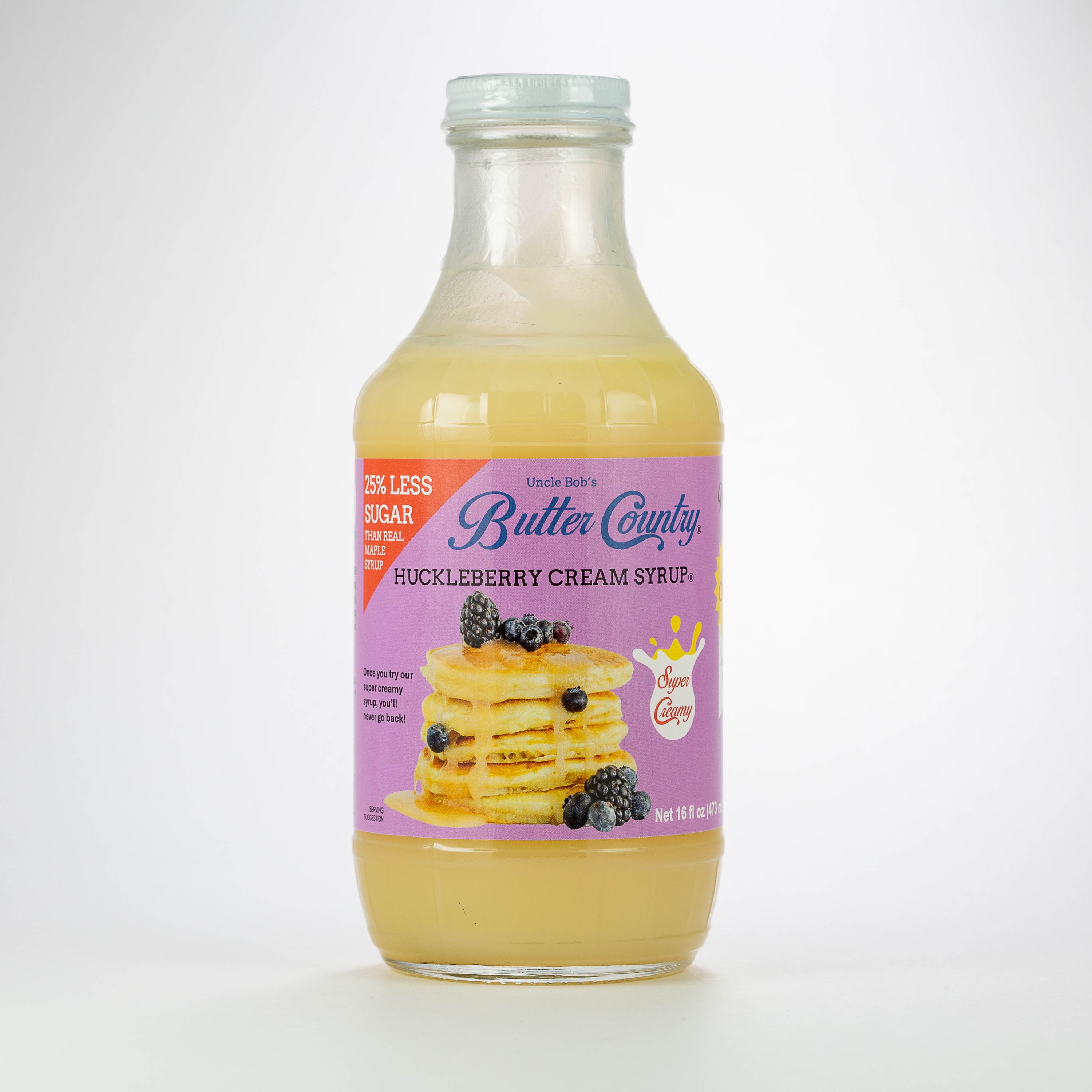 Butter Country Rich and Creamy Buttermilk Syrup | Huckleberry Cream ...