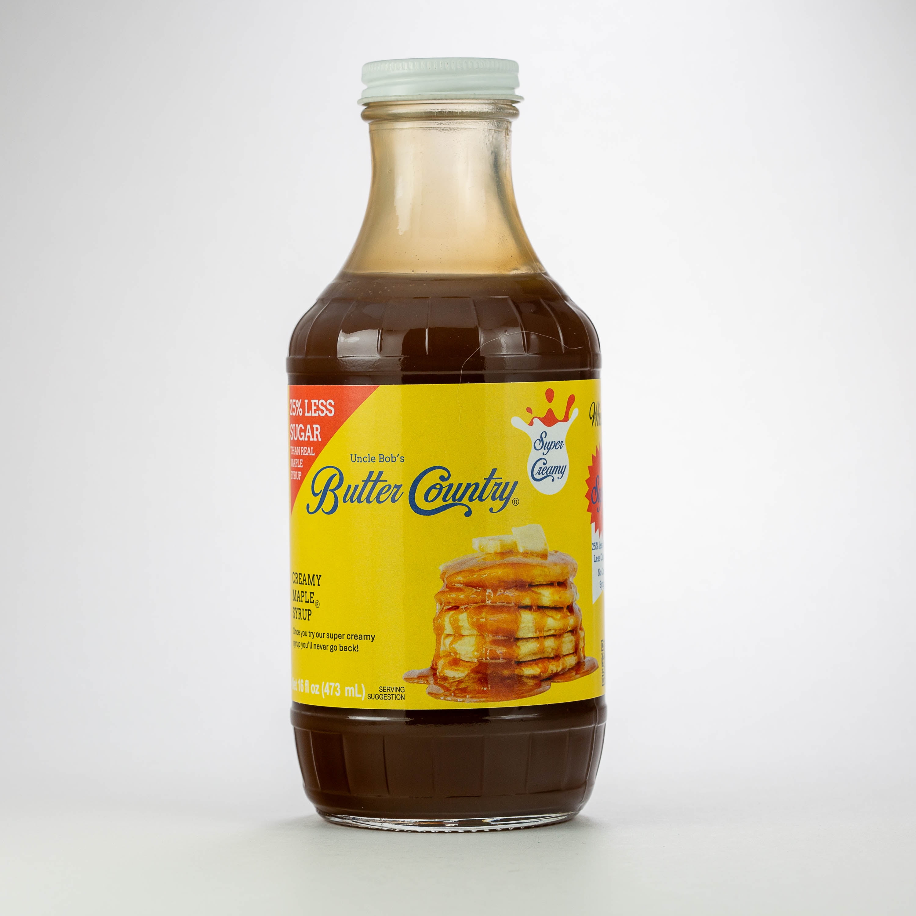 Butter Country Rich and Creamy Buttermilk Syrup | Maple Flavor | 16 fl ...