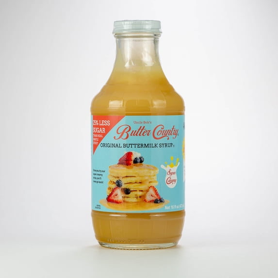 Butter Country Rich & Creamy Buttermilk Syrup | Whipped Liquid Pancake ...
