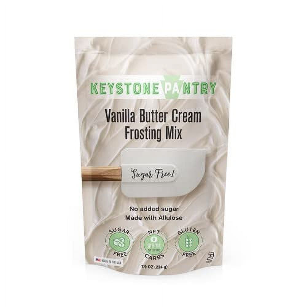 Butter Cream Frosting Mix – 7.9 oz Bag – 6-Pack – Sugar Gluten – Kosher ...