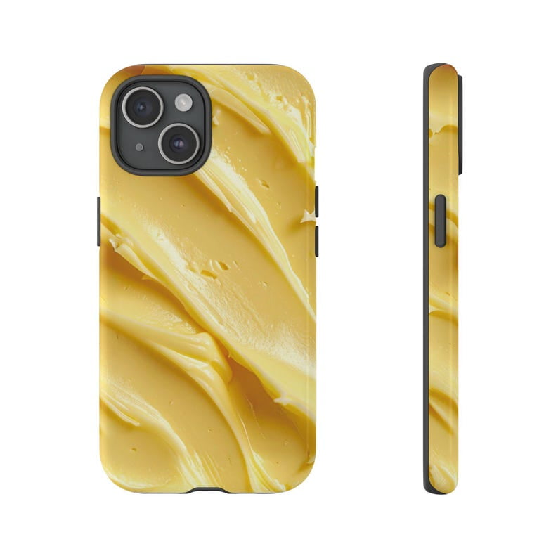 Butter Cream Swirl Phone Case – Cute Foodie Gift, Stylish Tough Cover ...