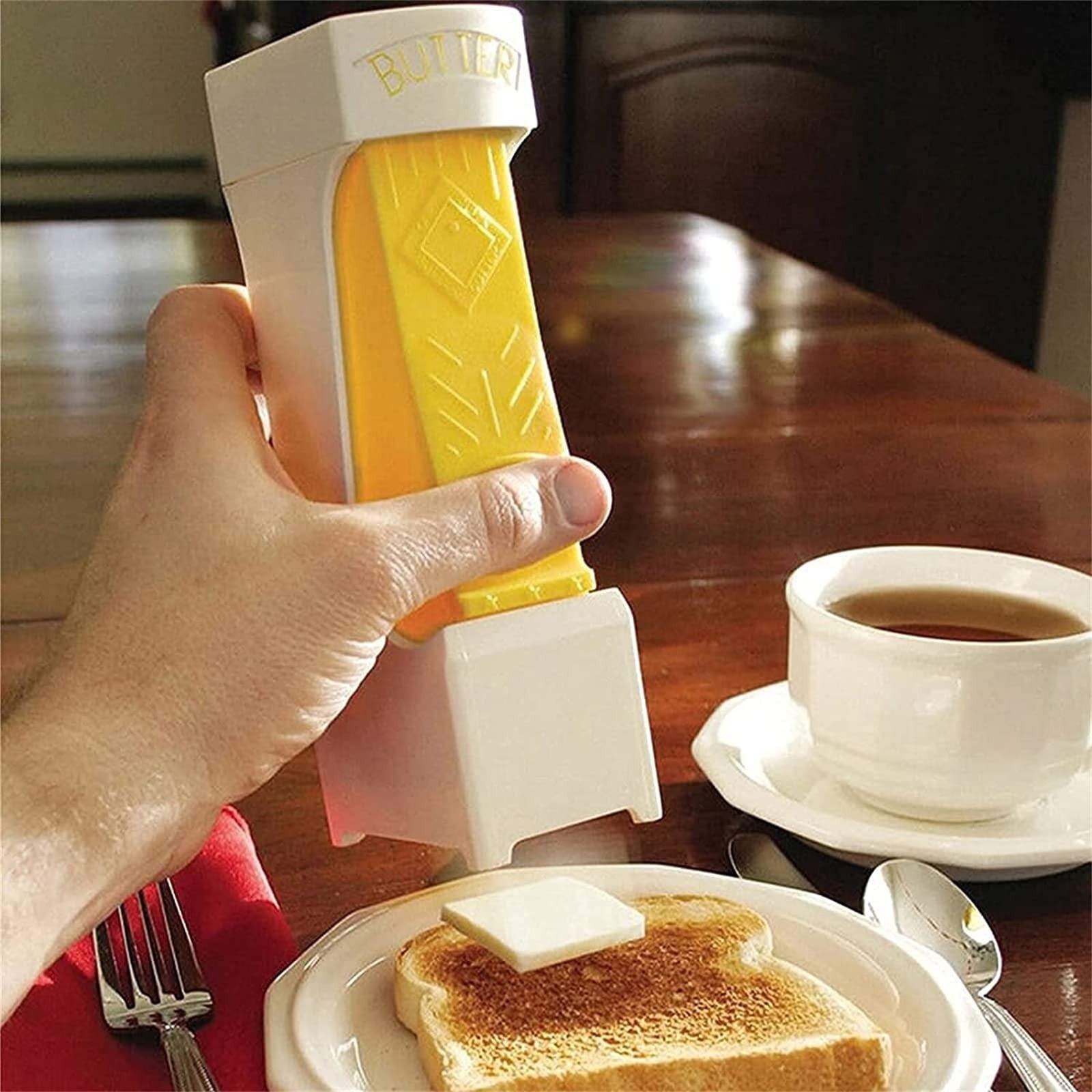 Butter Cutter, One Click Stick Butter Cutter Slicer Single Stick ...