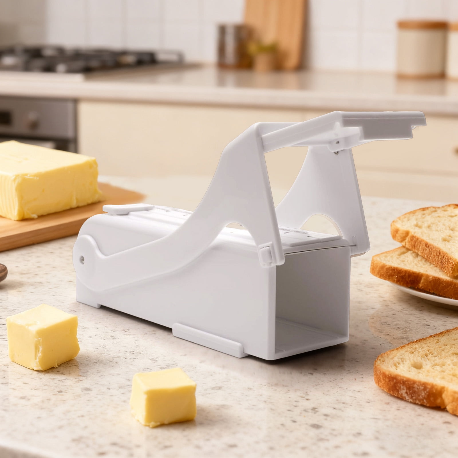 Butter Cutter Slicer, Butter Cutter Dispenser, Measuring Dispenser and ...