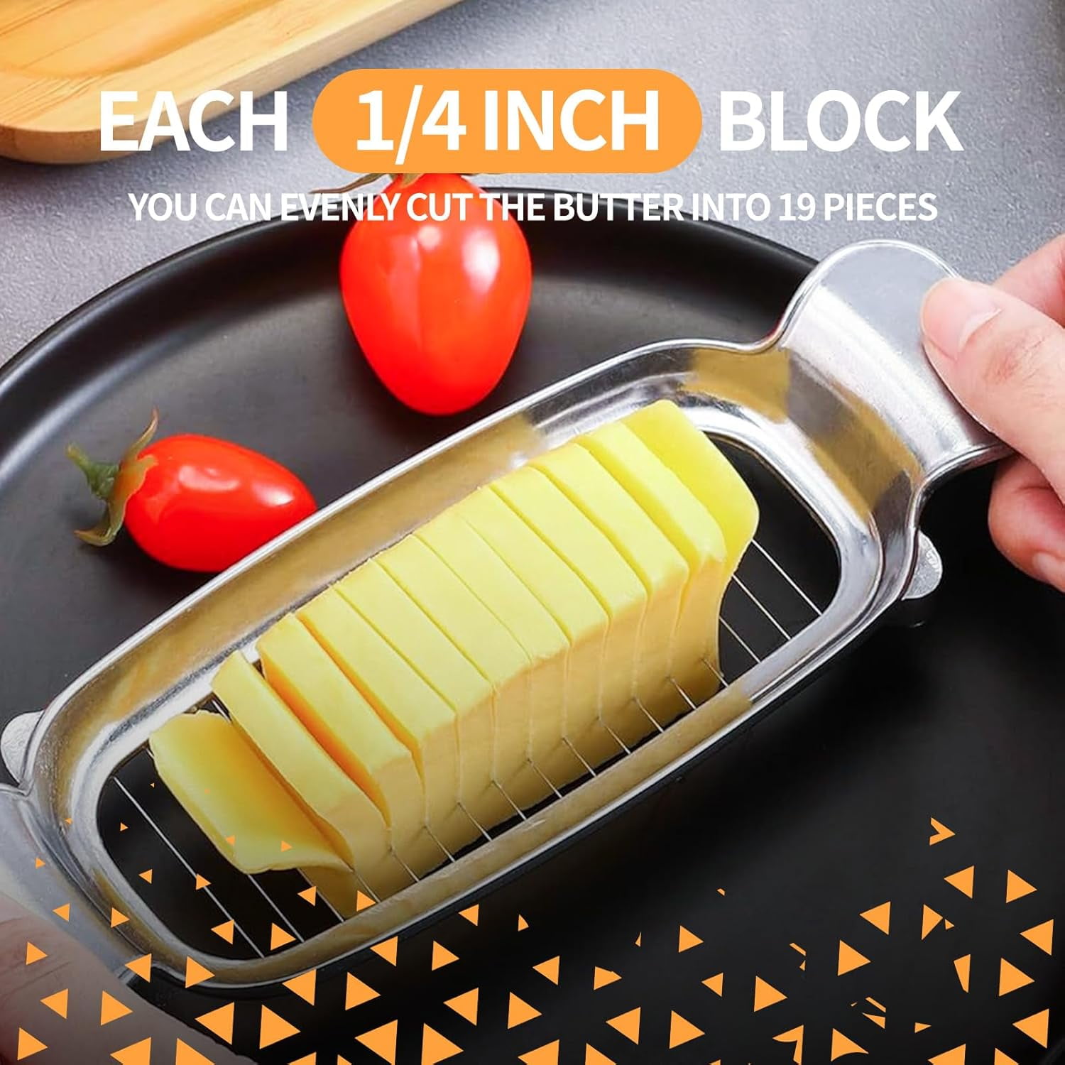Butter Cutter Slicer Single Stick, Butter and Cheese Slicer Cutter ...