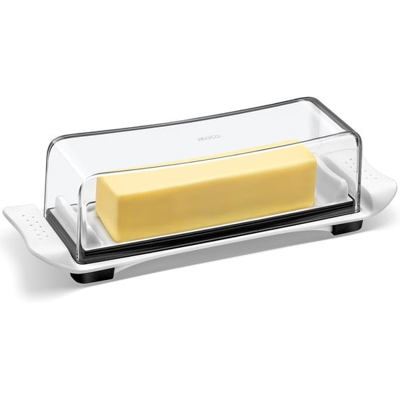 Butter Dish, Airtight Butter Dish with Lid for Countertop and ...