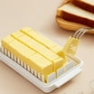 Butter Smudge Stick Butter Spreader Rotating Butter Dish Dispenser with ...