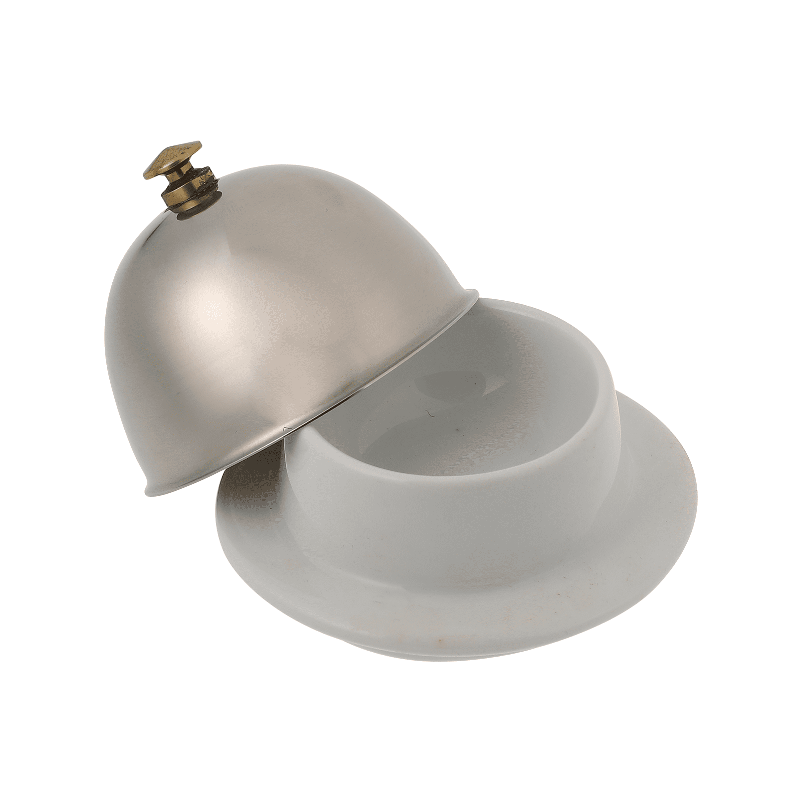 Butter Dish Metal Container with Lid Beef Fat Tray Utensil Holder Sauce ...