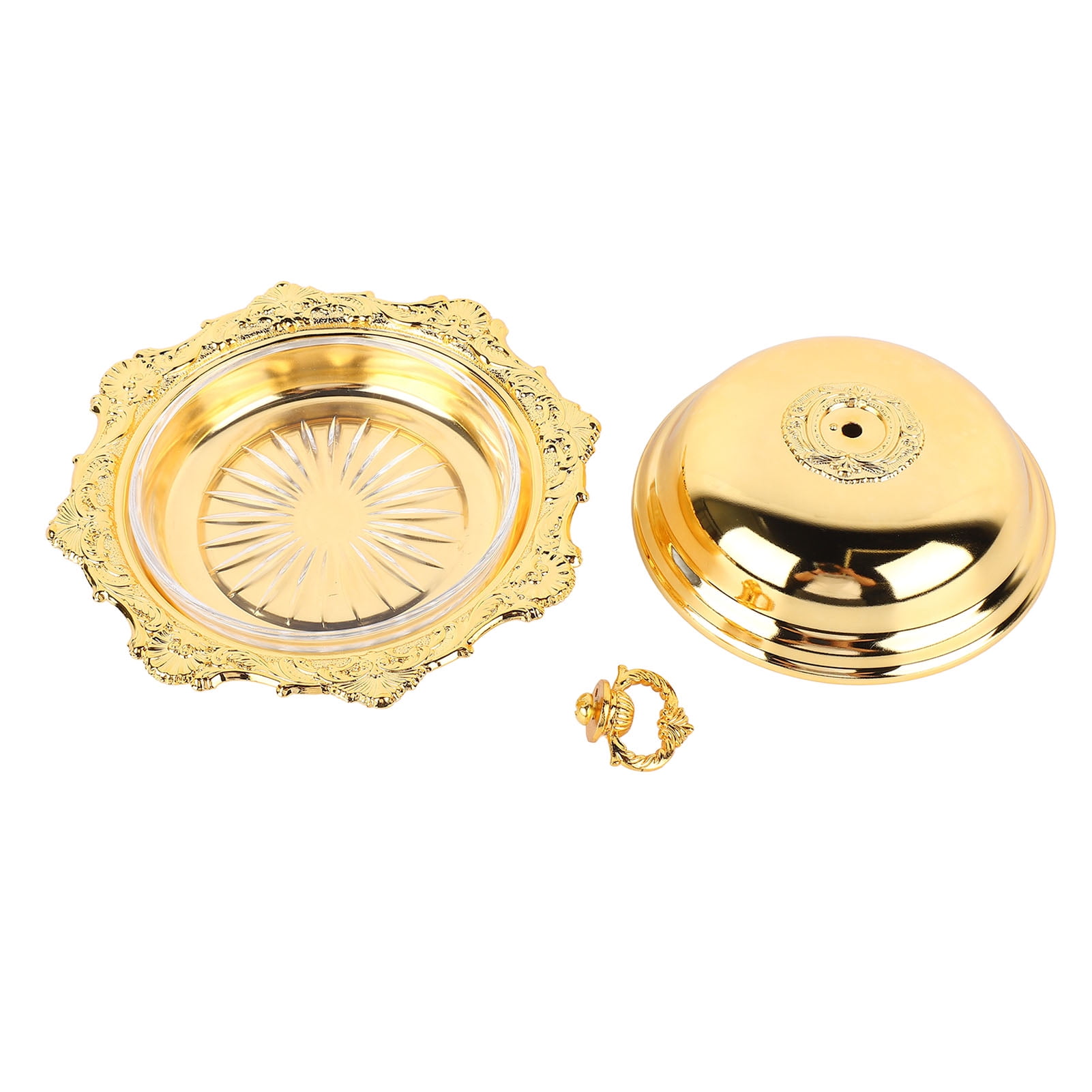 Butter Dish Round Vintage Decorative Butter Serving Plate With Lid For ...