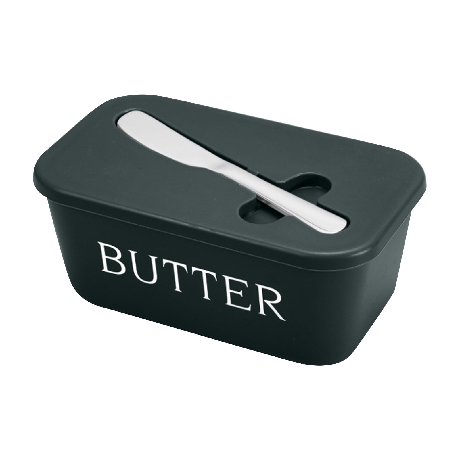 Butter Dish with Knife, Large, Durable, and Easy to Clean Butter Keeper ...