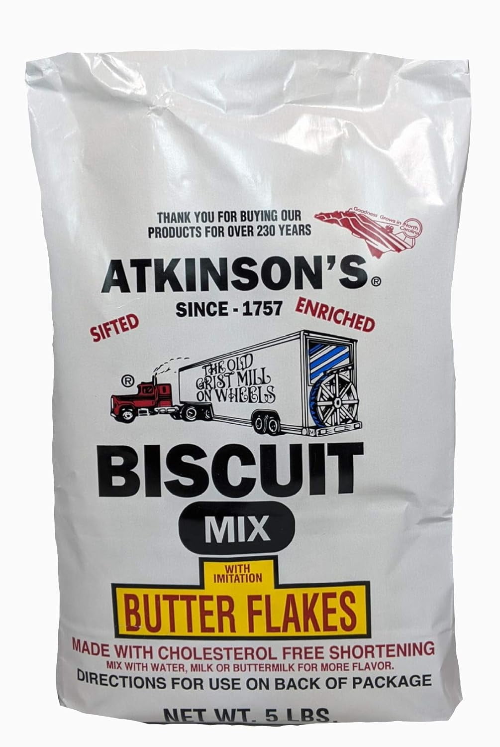 Butter Flake Biscuit Mix 5 Pound Bag - Walmart.com