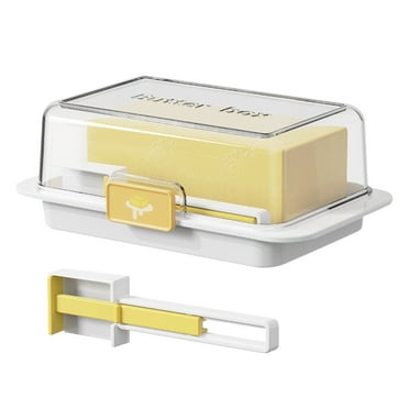 SPRING PARK Butter Case Butter Dish Butter Box Keeper with Lid,Butter ...