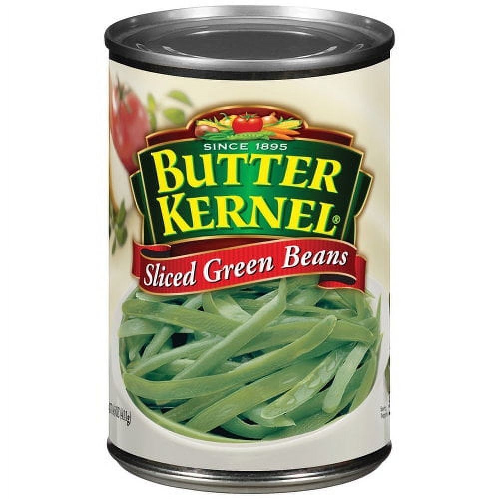 Butter Kernel Sliced Green Beans, 14.5 oz, Can - Walmart.com