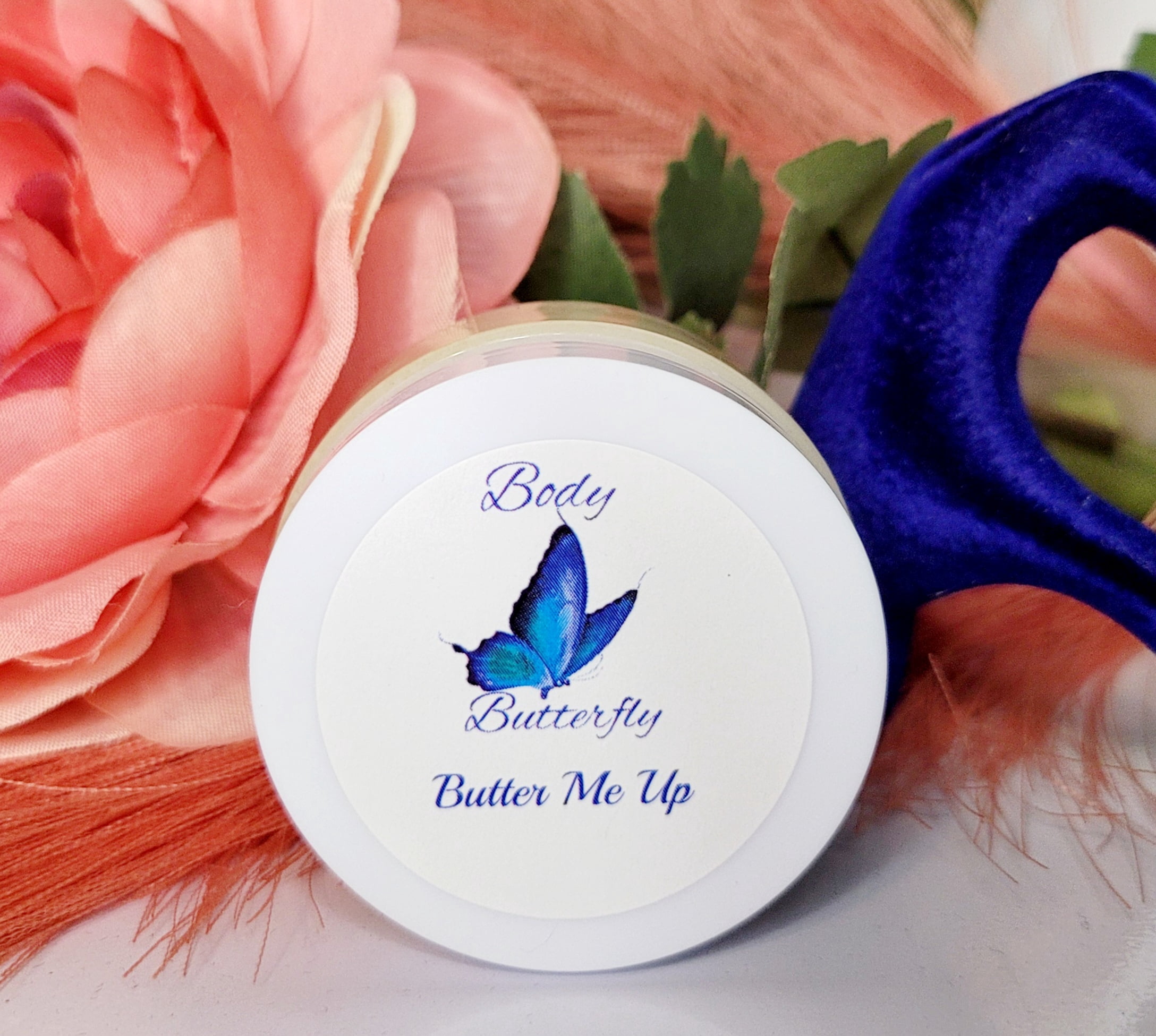 Body Butterfly Vitamin Enriched Raw Shea Butter Body Butter, Tangerine ...