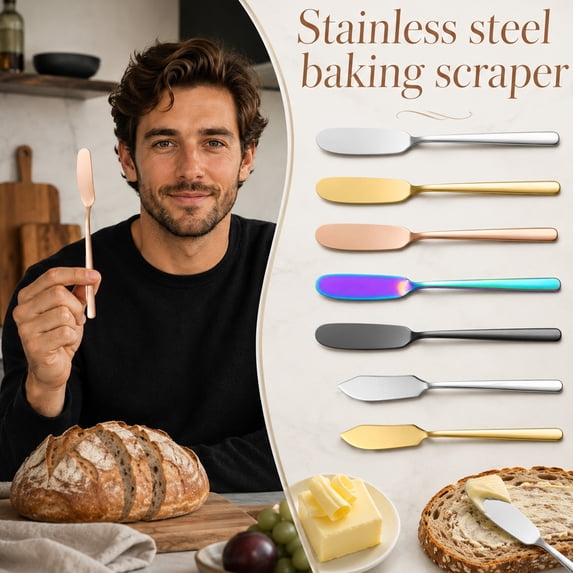 Butter Model Spreader Butter Spreader Model Gold Stainless Steel ...