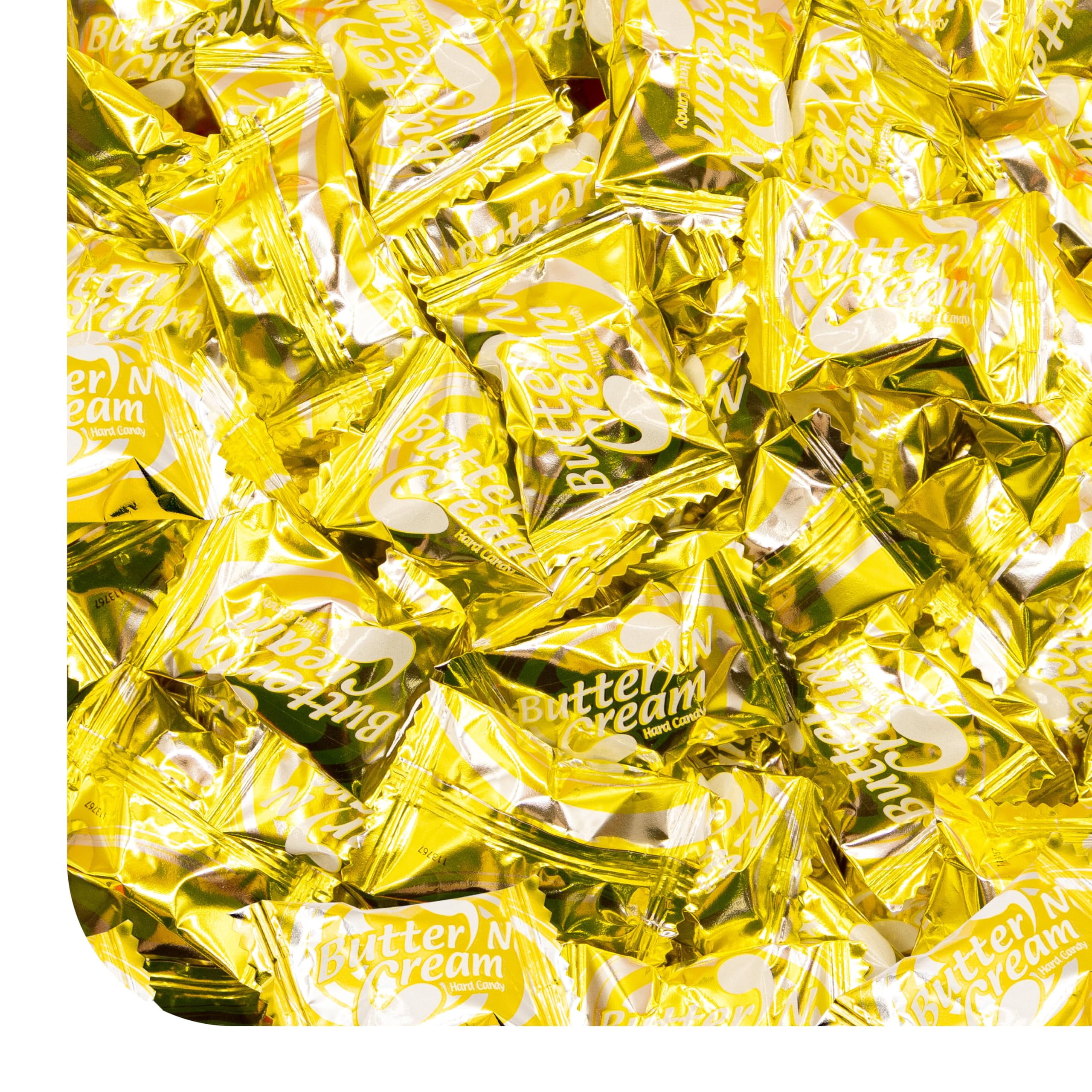 Butter ‘N’ Cream Hard BCF26 Candy - 3 Pound Bulk Pack - Gold Wrapped ...