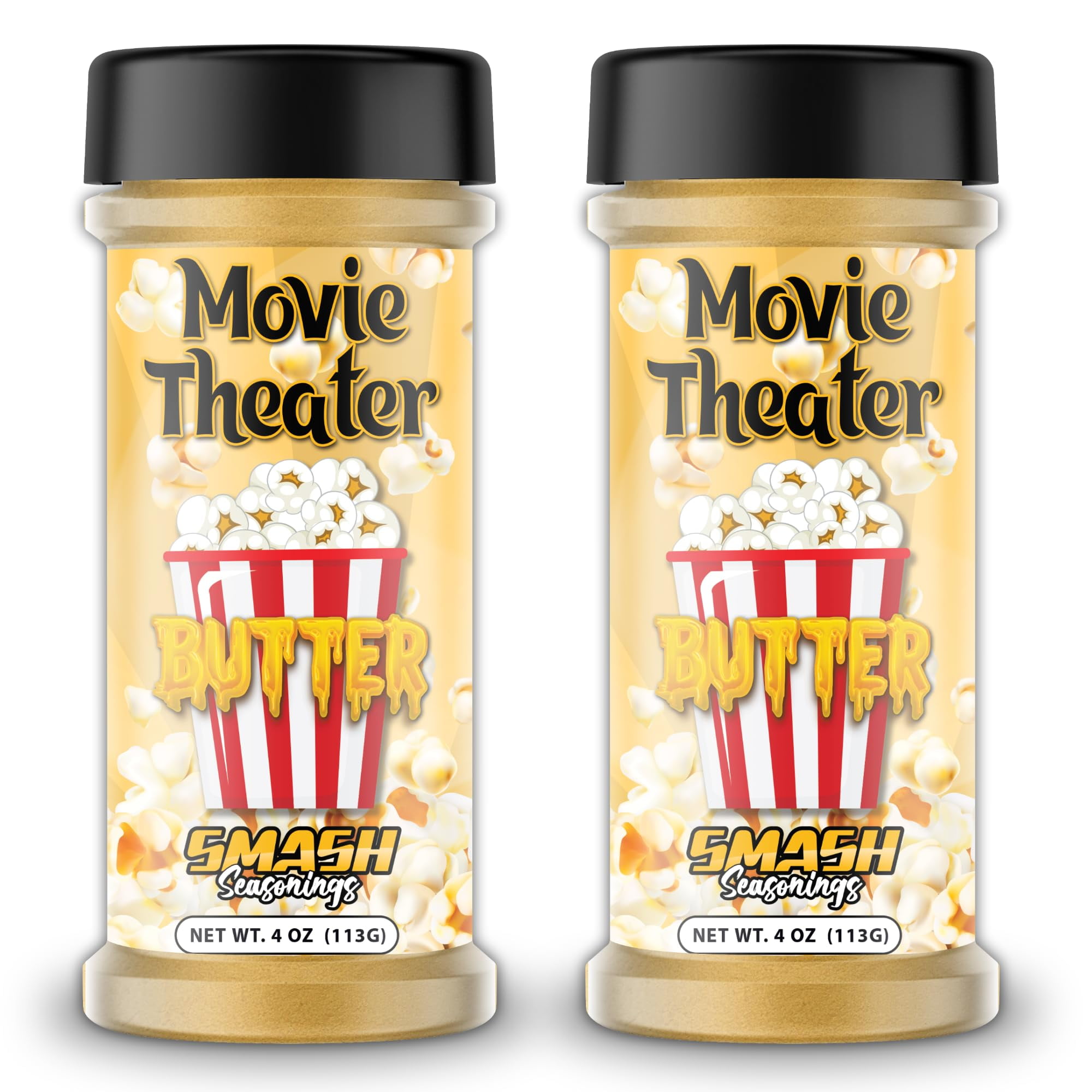 Butter Popcorn Seasoning Shaker ESF27 - 2 Pack Rich Flavor Blend for ...