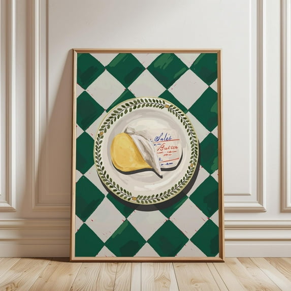 Butter Poster, Trendy Kitchen Wall Art, Butter Wall Poster, Food Poster ...