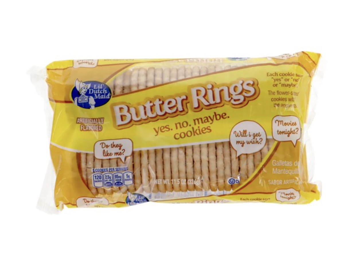 Butter Ring Cookies HYZ01 - Walmart.com