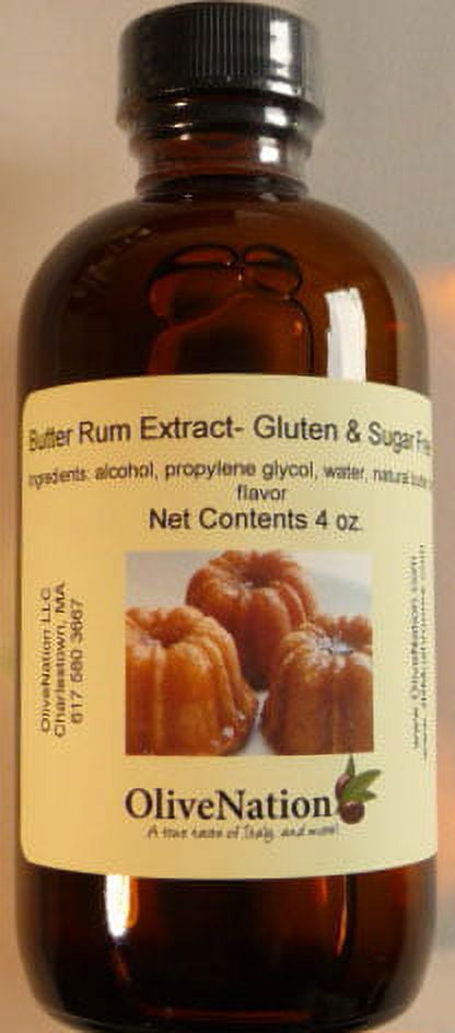 Butter Rum Flavor - Buttered Rum Extract for Baking - Beverages ...