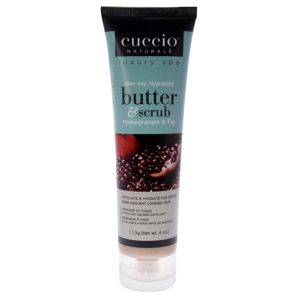 Butter Scrub Pomegranate and Fig by Cuccio for Unisex - 4 oz Scrub ...