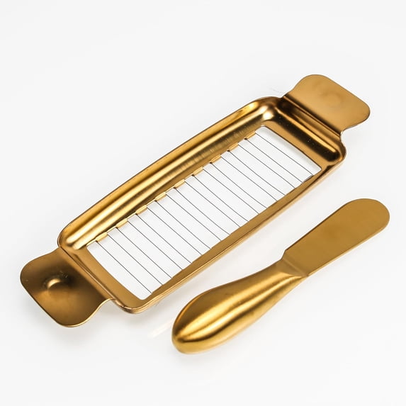 Butter Slicer Cutter, Stainless Steel Multipurpose Cheese Slicer, Food ...