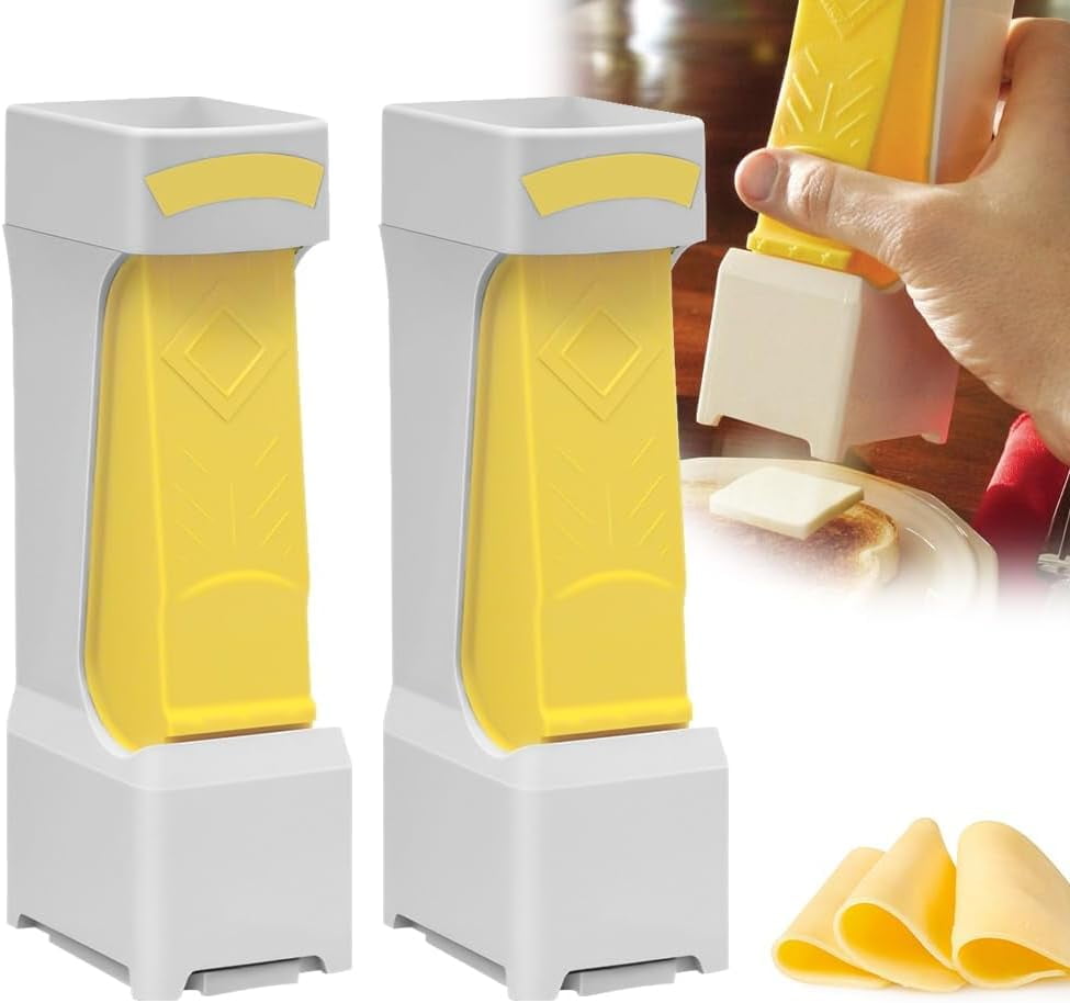 Butter Slicer, One Click Stick Butter Cutter with Stainless Steel Blade ...