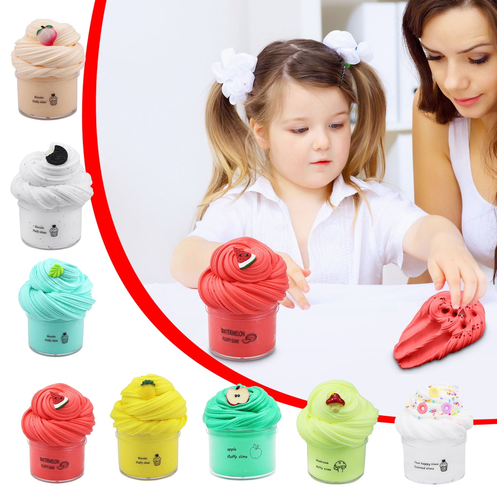 Butter Slime Set - Scented DIY Slime Toys for Children, Slime Fluffy ...