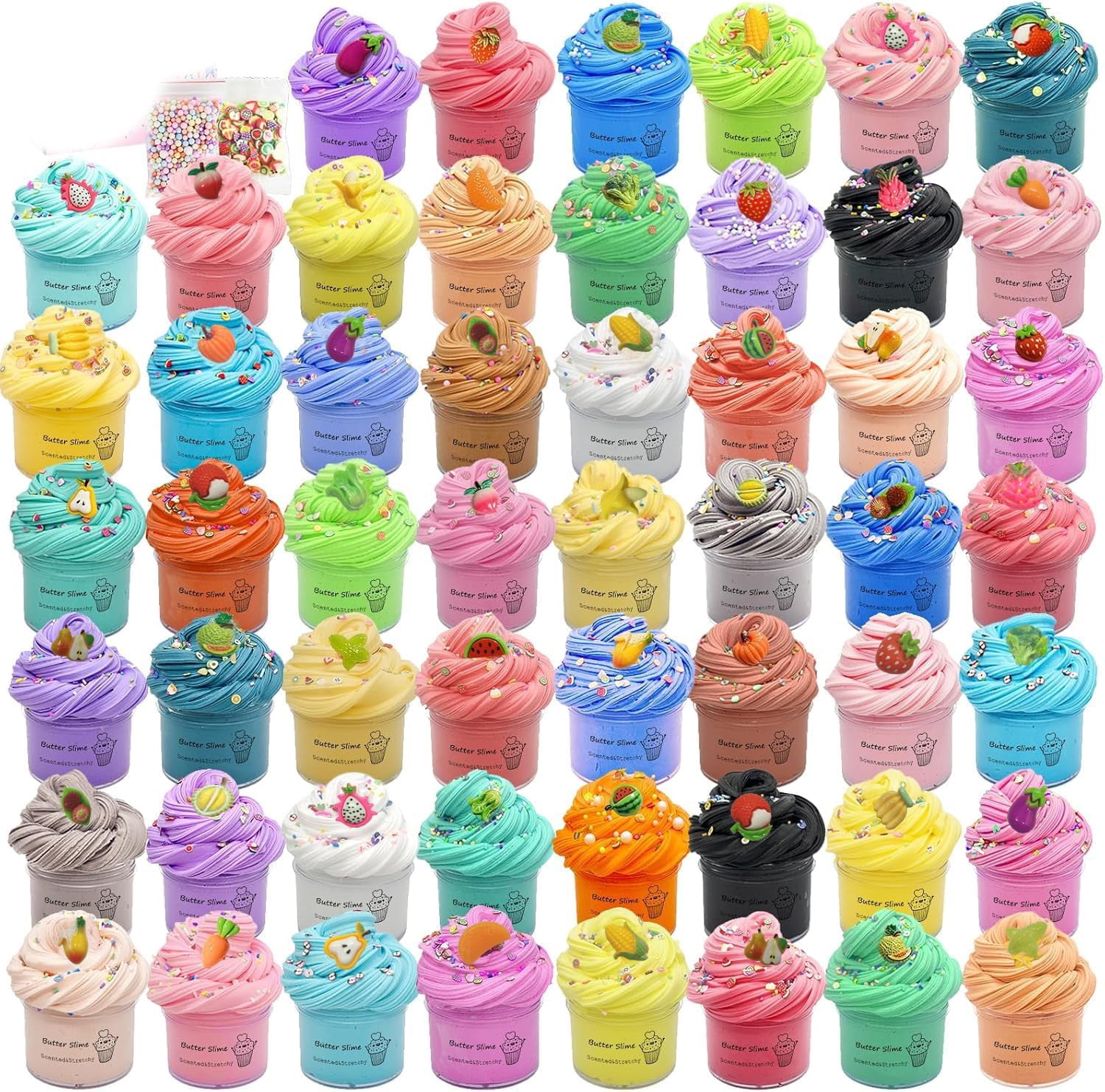 Butter Slime Toy Kit, Super Soft and Non-Sticky, Birthday Gifts, Party ...