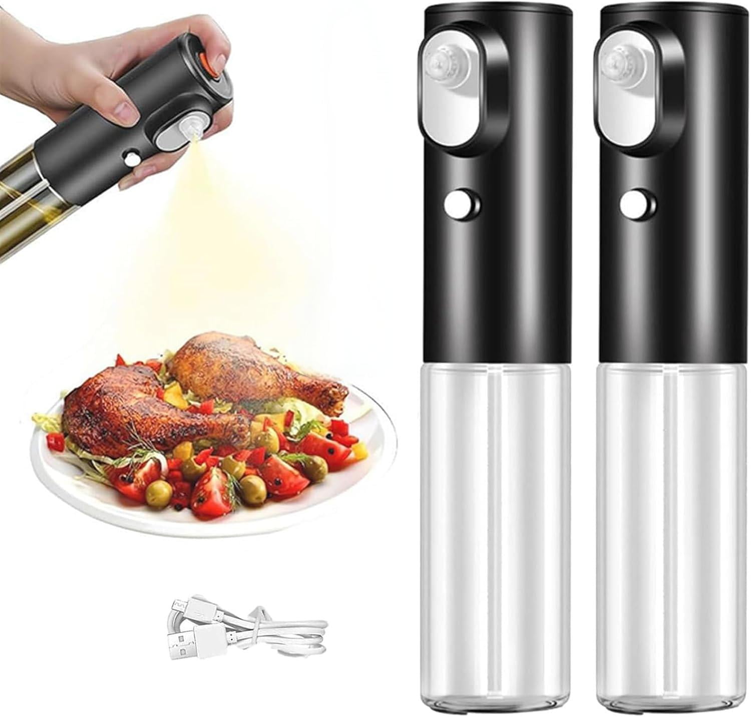 Butter Sprayer, 200ml/7oz Electric Butter Sprayer, Continuous Spray for ...