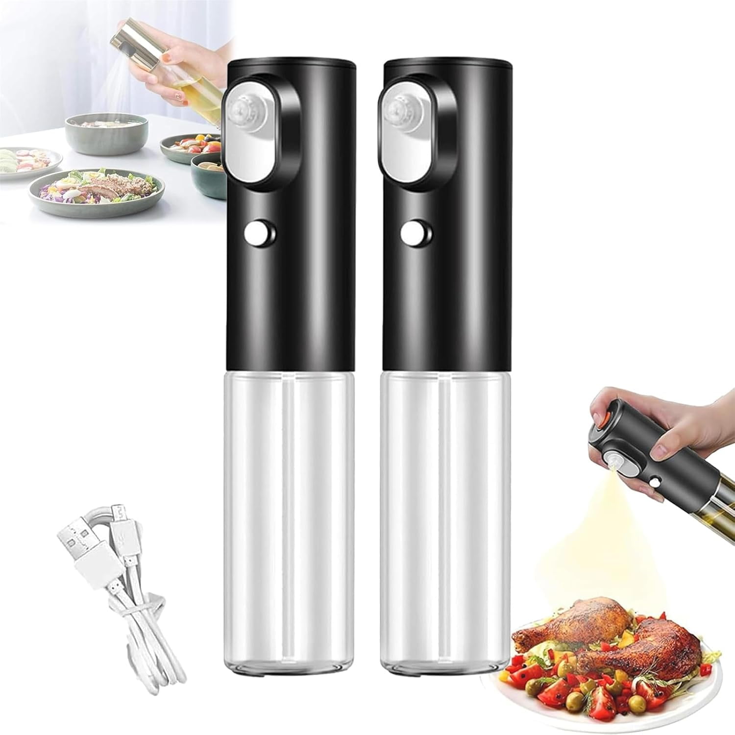 Butter Sprayer, Butter Stick Sprayer, Electric Olive Oil Sprayer ...