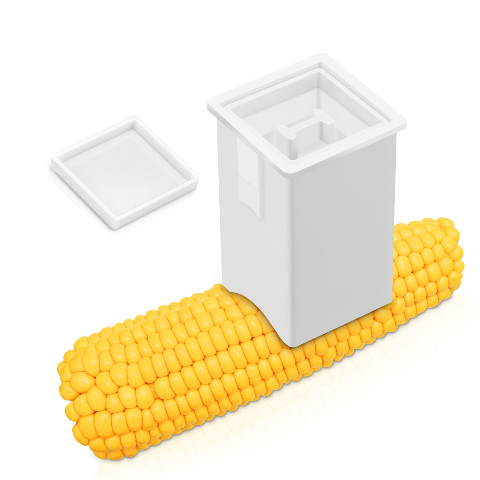 Butter Spreader, Corn Cob Butter Dispenser with Built-In Cover, Butter ...
