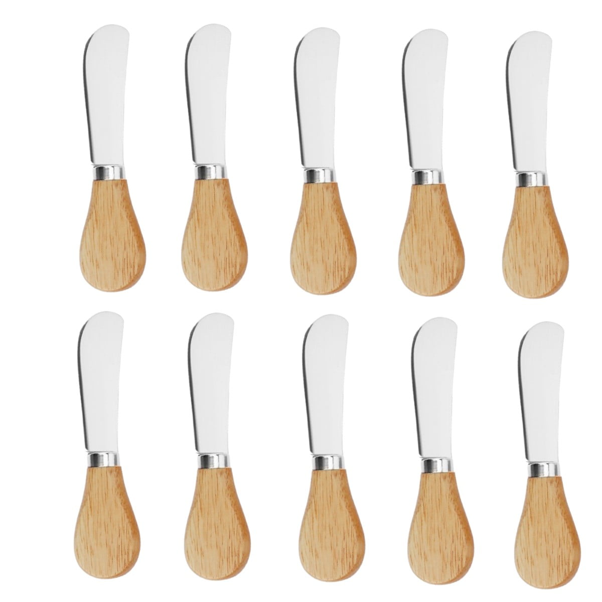 Butter Spreader Knife, Stainless Steel Spreader Knife with Wood Handle ...